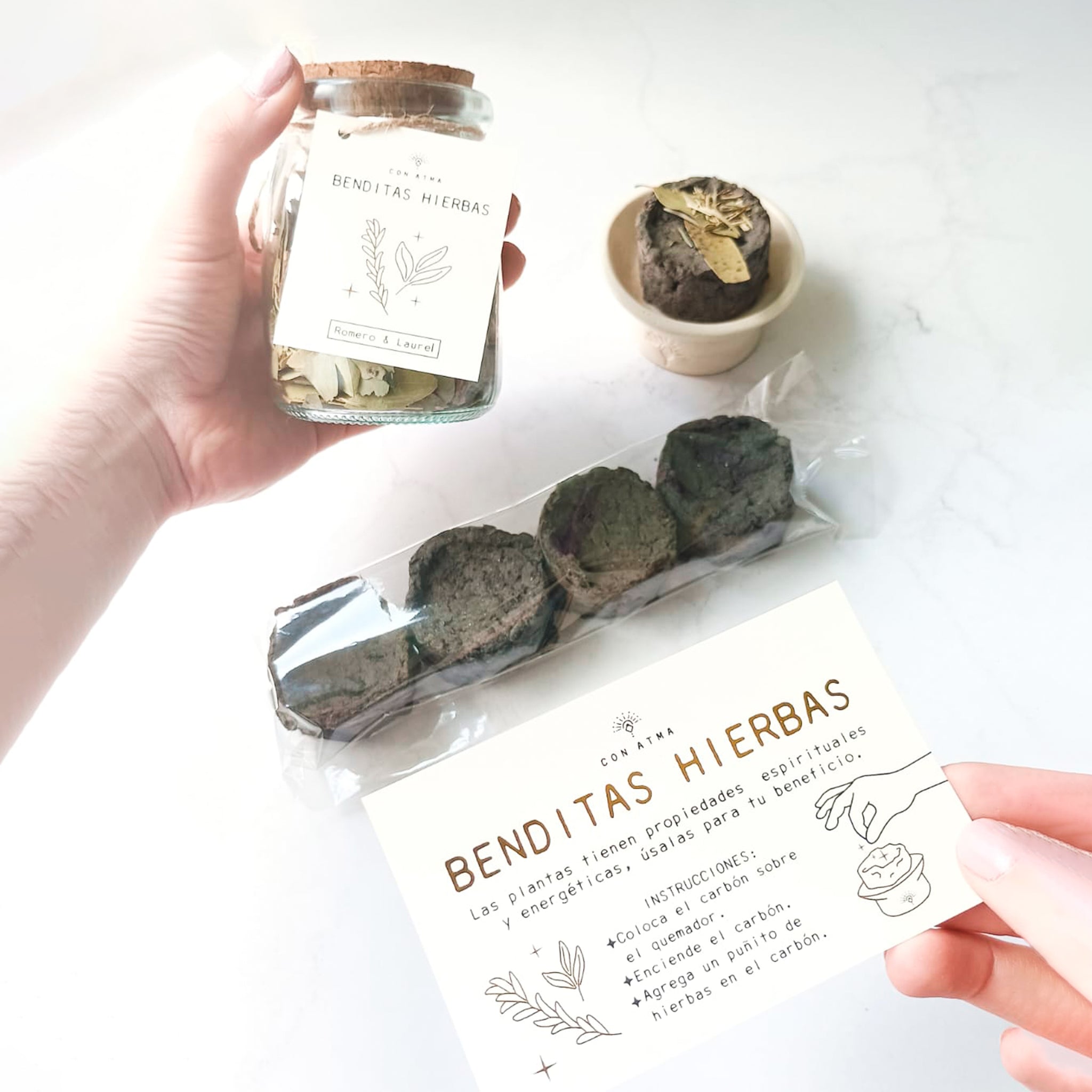KIT BENDITAS HIERBAS – Con Atma